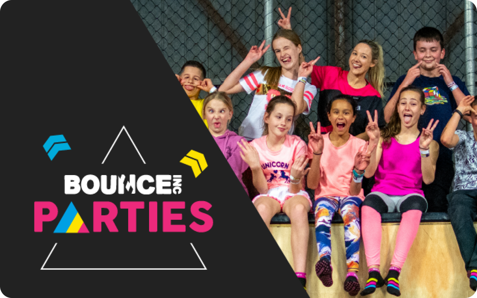 miniBOUNCE Parties - BOUNCE Inc Australia | Indoor Action Adventure Park