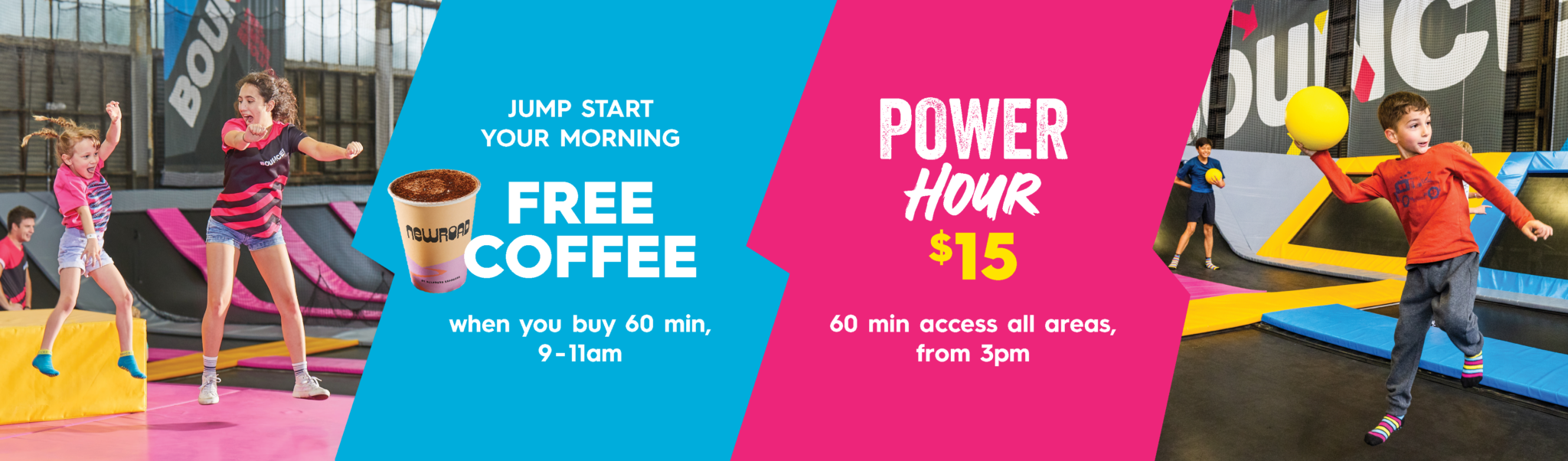 Prices - BOUNCE Inc Australia | Indoor Action Adventure Park